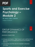 Carron's Model of Team Cohesion Factors | PDF | Leadership | Group ...