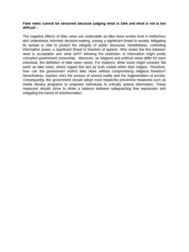 fake news _ nada nour | PDF