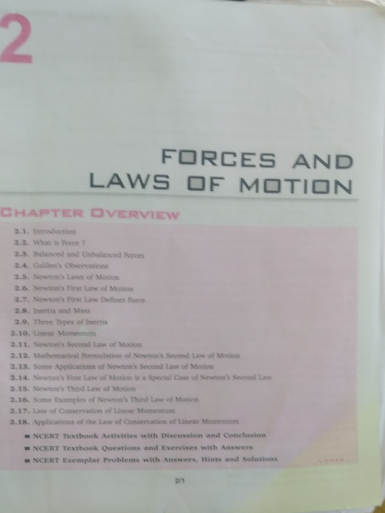 Pradeep Physics CH 2 Part 1 | PDF