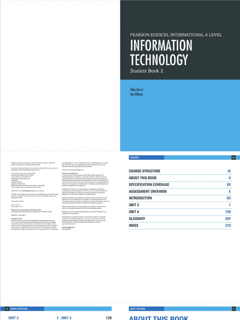Alan Jarvis, Ian Gibson - Pearson Edexcel IAL Information Technology ...