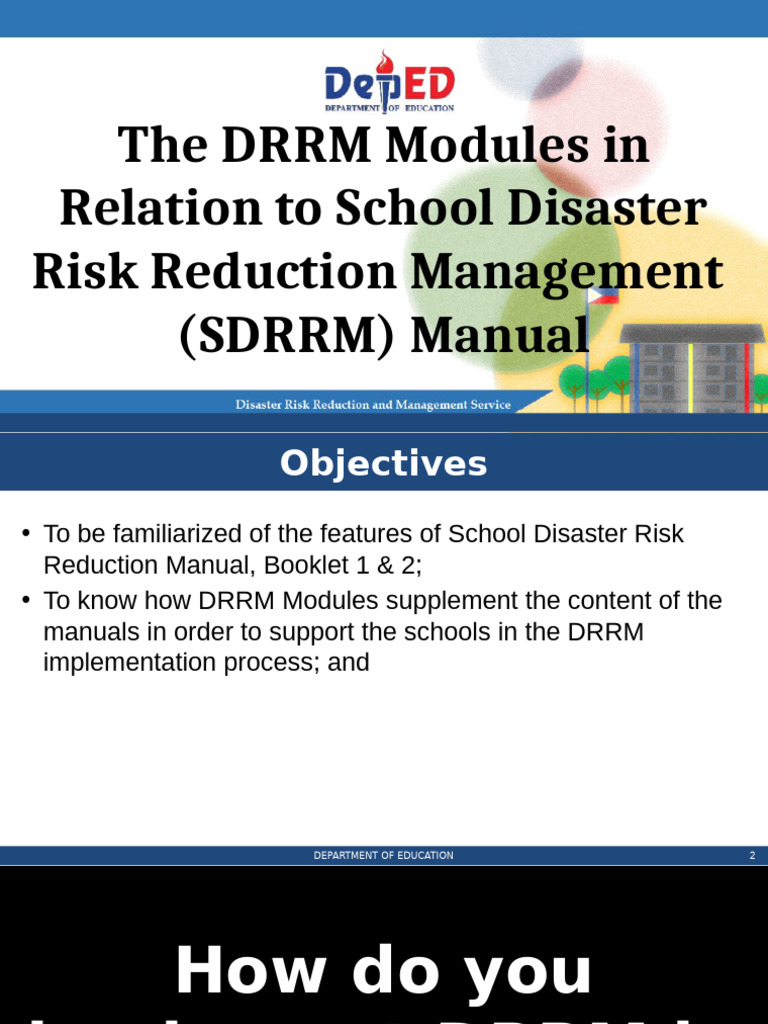 DRRM Presentation 01 | PDF | Emergency Management | Risk