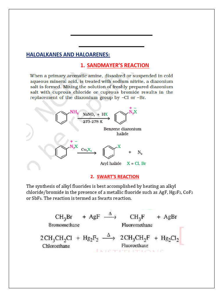 Hg2F2 in Etard Reaction Overview | PDF | Amine | Aldehyde