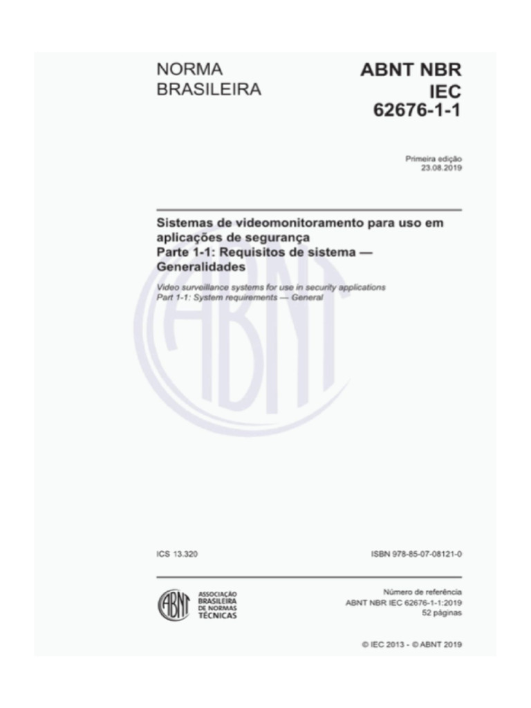 Iec 62676 | PDF