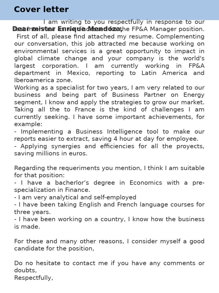 Cover Letter - JACM | PDF