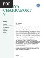 JP Morgan Cover Letter Example | PDF