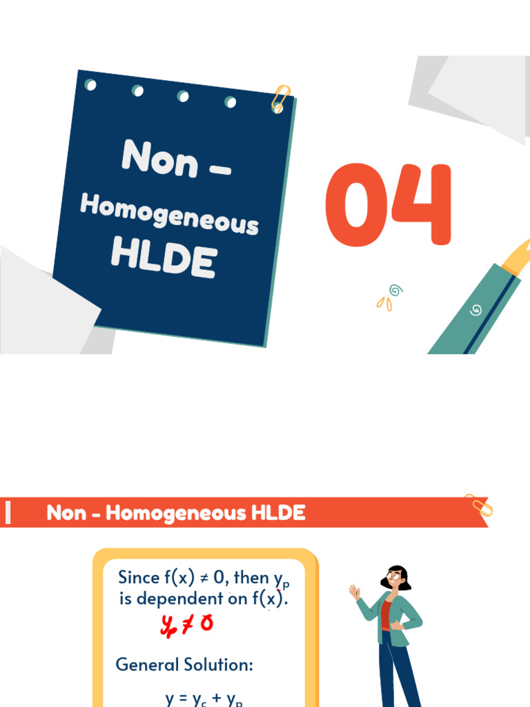 Methods of Undetermined Coefficients Lecture Handout w_ Solution | PDF