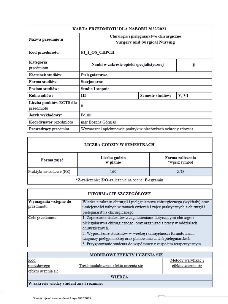 Harmonogram, Plan | PDF