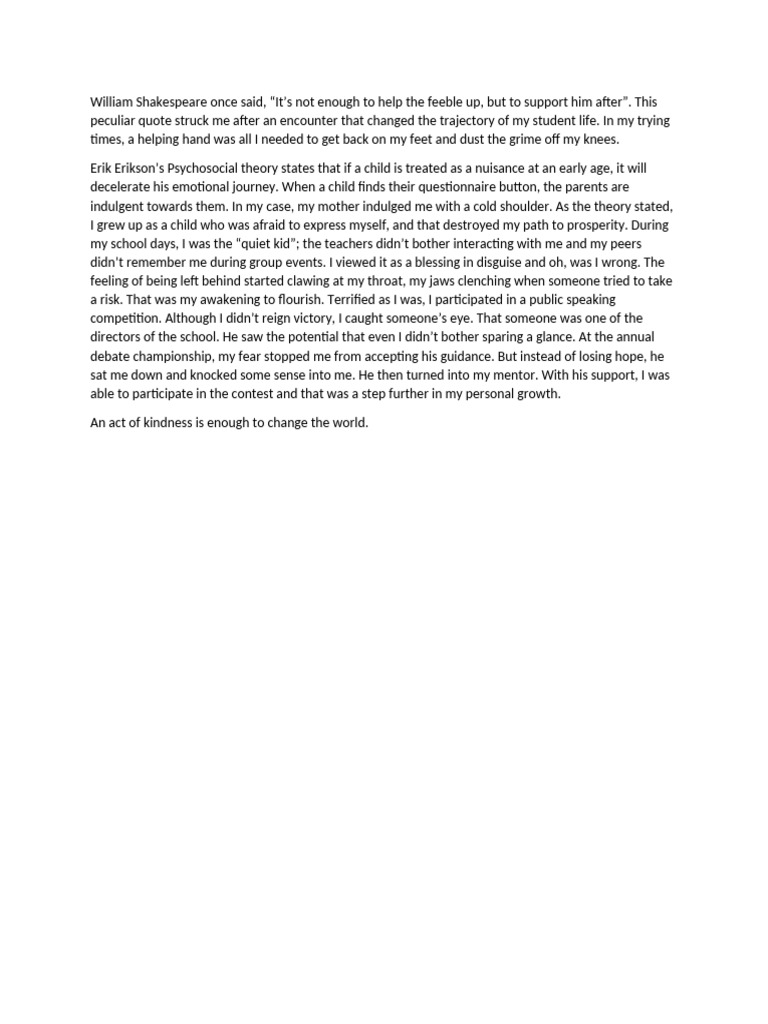 William Shakespeare Once Said | PDF