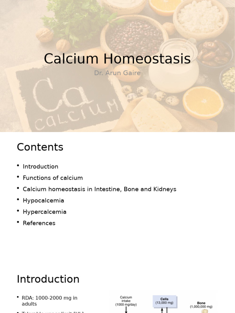 Calcium Homeostasis 60e010f5 4b43 447d Aec3 Cd30e01167b5 | PDF | Bone