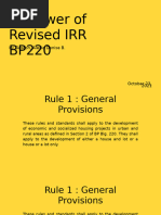 BP 220: Economic and Socialized Housing | PDF | Land Lot | Public Housing