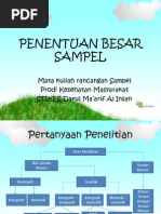 Teknik Consecutive Sampling Penelitian | PDF