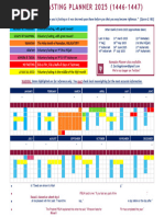Aramco Operational Calendar 2025 | PDF | Semitic Words And Phrases