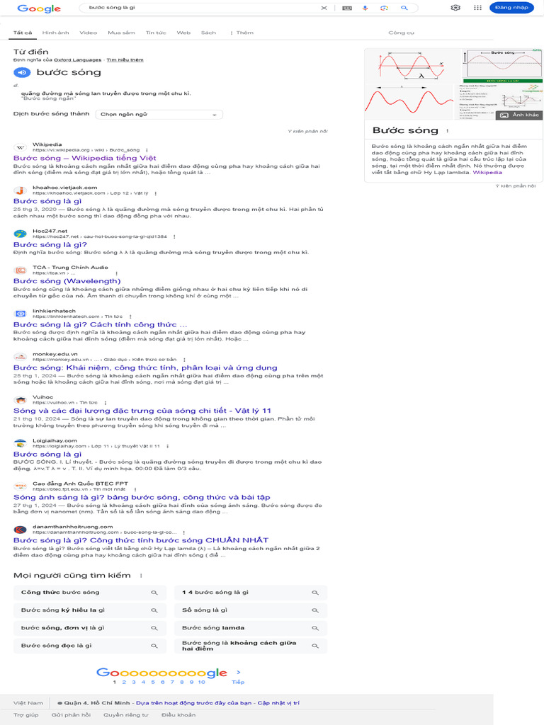 Bư C Sóng Là Gì - Tìm Trên Google | PDF