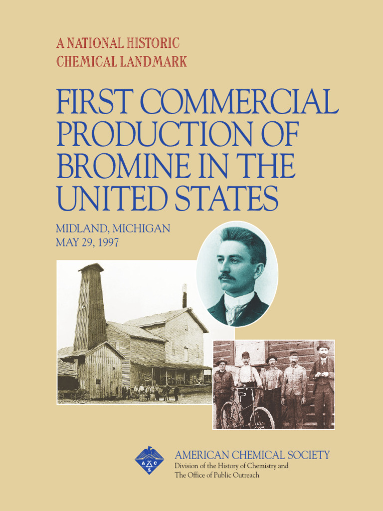 First Electrolytic Production of Bromine Historical Resource | PDF ...