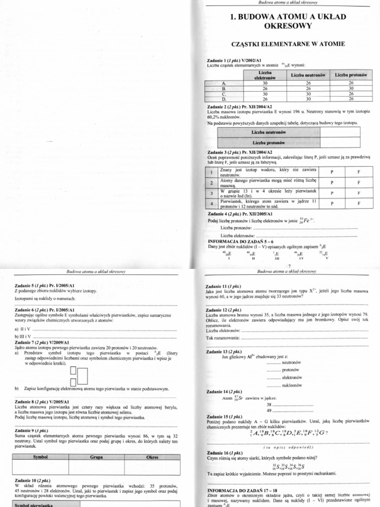 Witowski - B.atomu | PDF