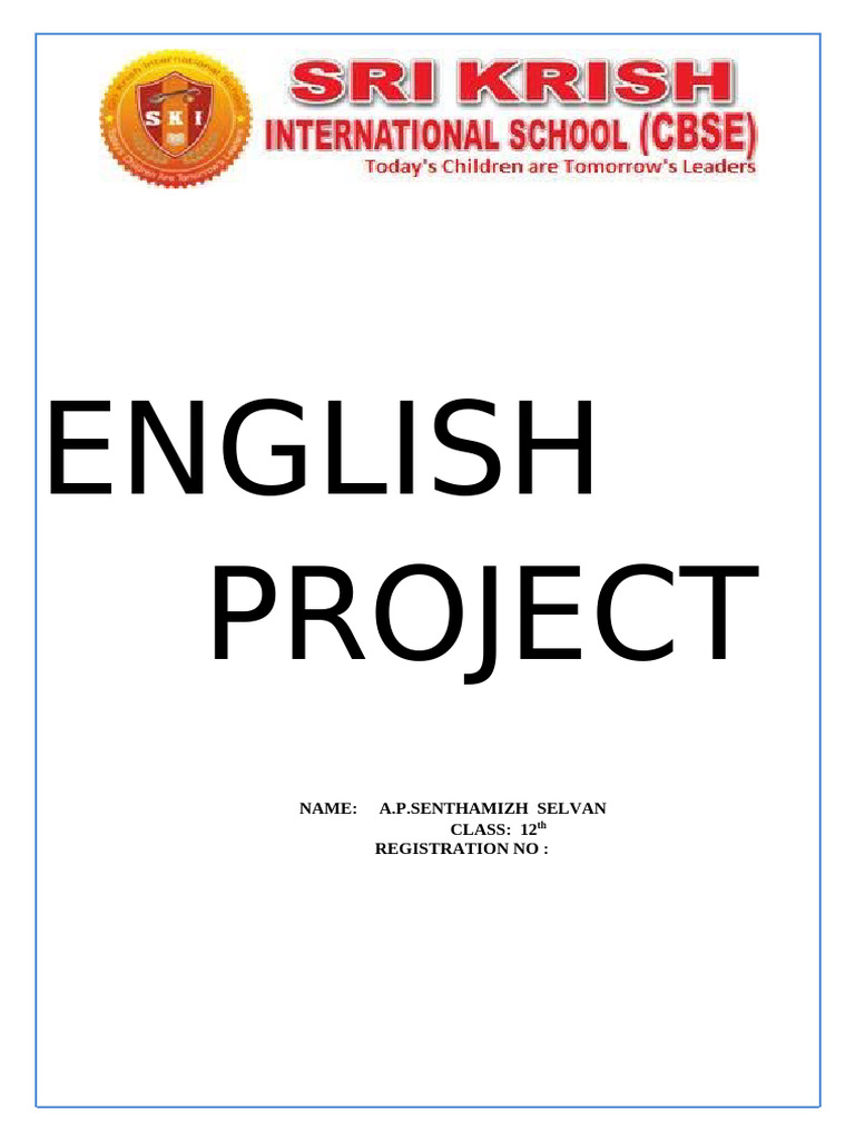 English Project on 'The Enemy' | PDF | Teachers