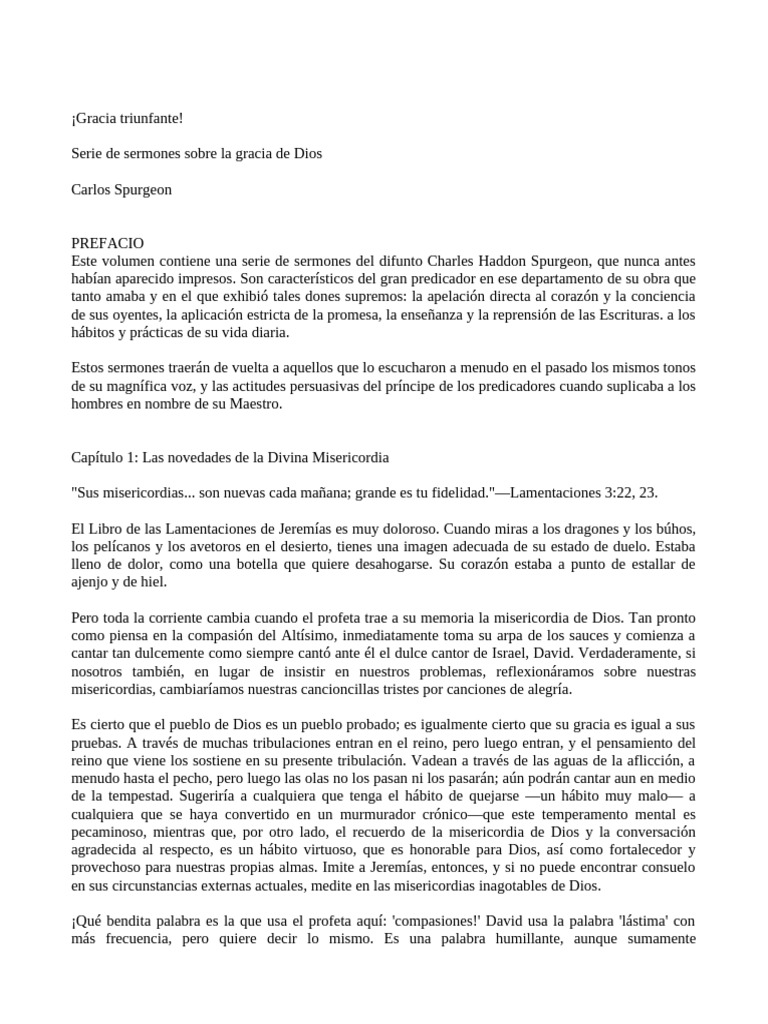 Grace Triumphant | PDF | Cristo (título) | Amor