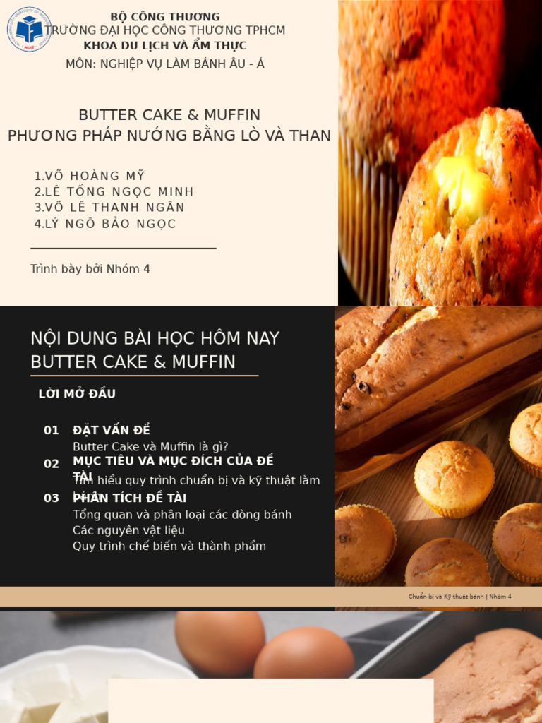 Butter cake & Muffin | PDF