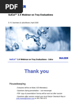 Sulzer SULCOL Tray Design Guide | PDF | Liquids | Gases