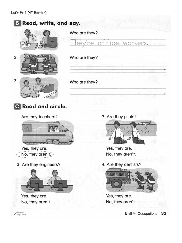 Homework - Workbook (33-34) | PDF