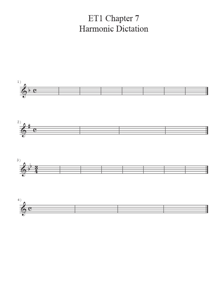 ET1 CH7 Harmonic 2018 Blank | PDF