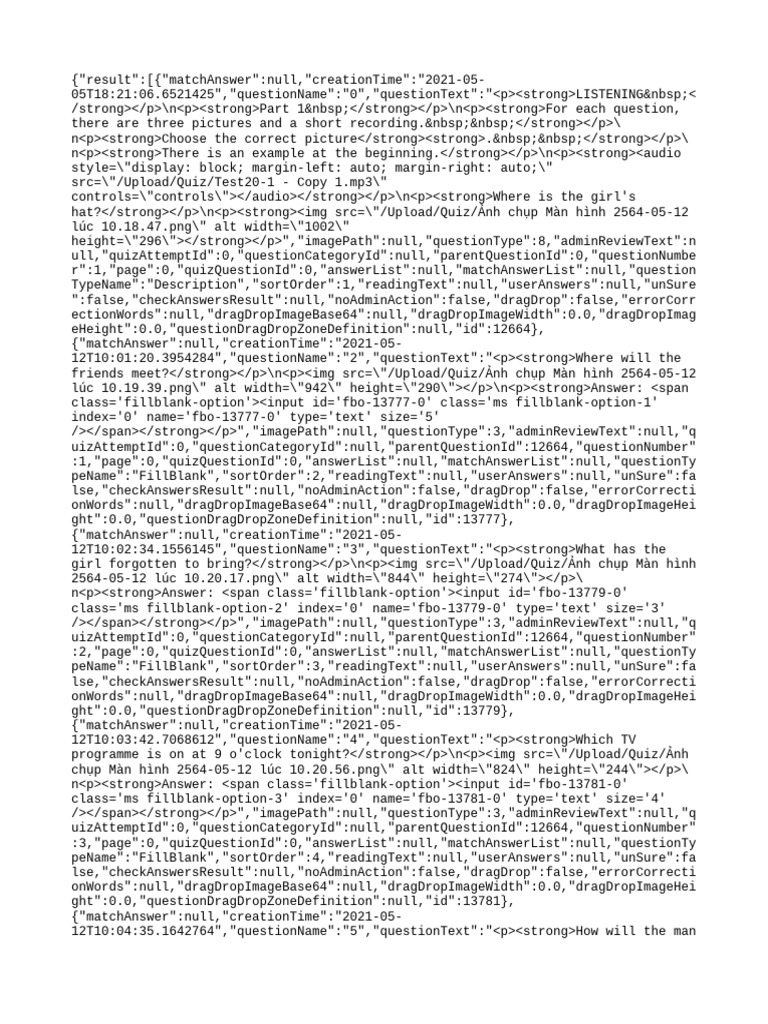 quiz_81 | PDF | Character Encoding | Encodings