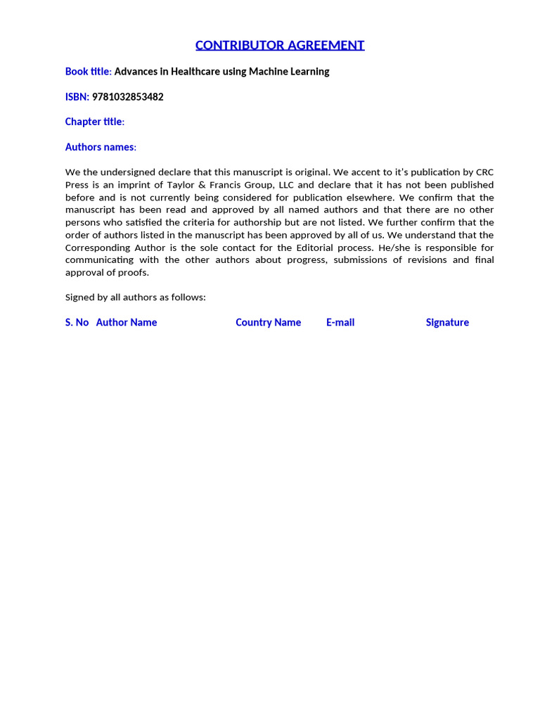 CRC Contributor Agreement - NEW | PDF