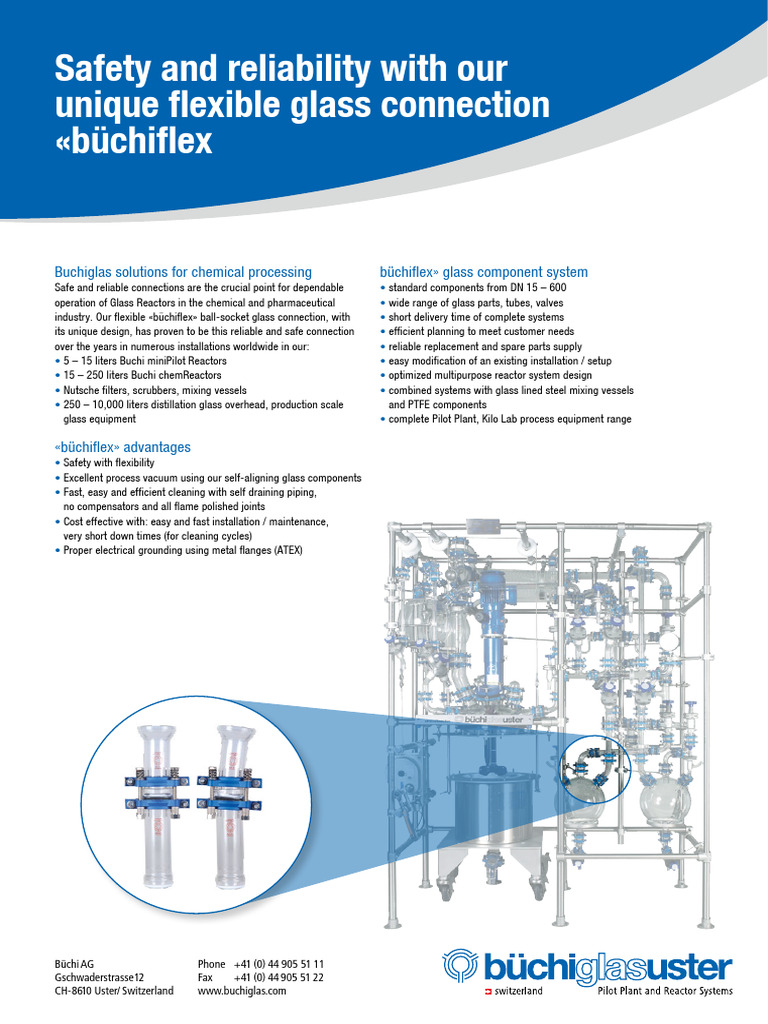 G Buchiflex Glass Connection | PDF