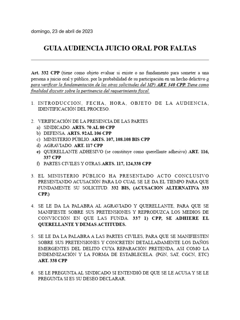 Guia de Audiencia Intermedia | PDF | Crímenes | Crimen y violencia