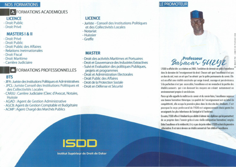 Offres de Formation ISDD | PDF
