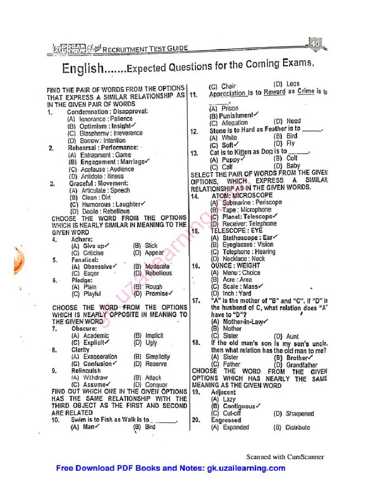 Compressed English PDF | PDF