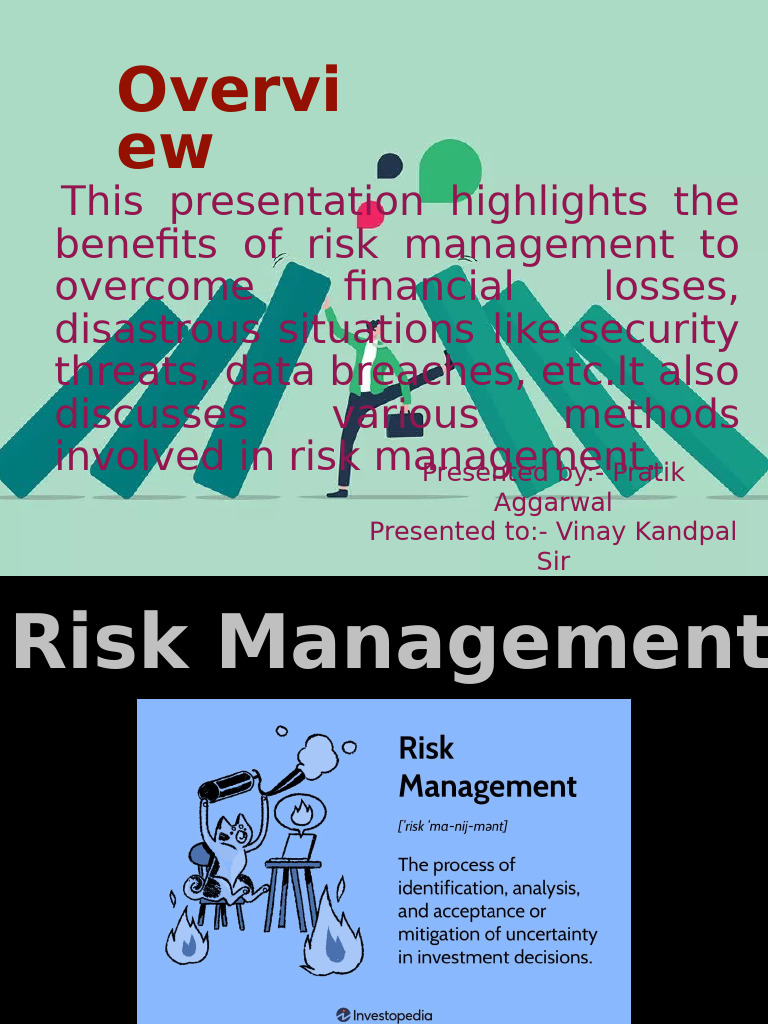 Risk Management, Pratik | PDF