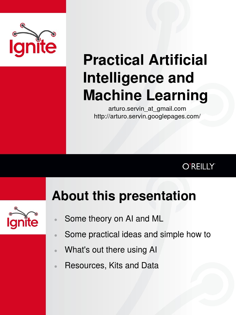 Practical Artificial Intelligence and Machine Learning | PDF | Machine Learning | Artificial ...