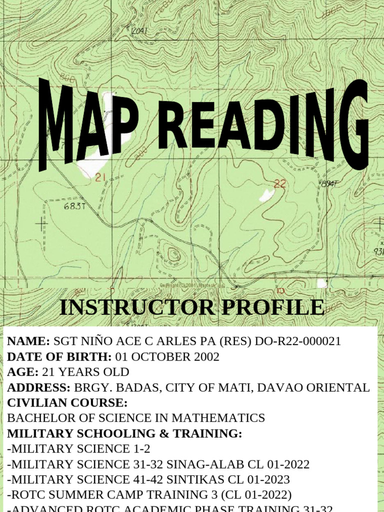 Map Reading and Land Navigation-1 | PDF | Compass | Navigation