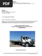 Ficha Técnica Freightliner m2 Volteo de 7 m3 | PDF