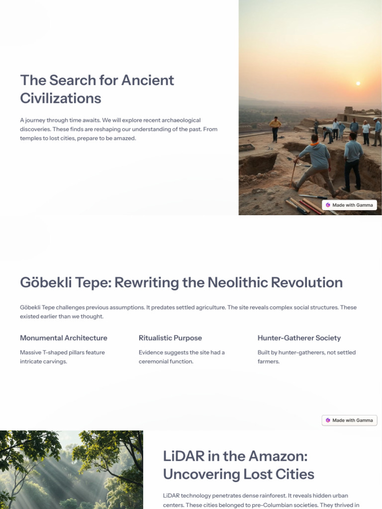 The Search For Ancient Civilizations | PDF
