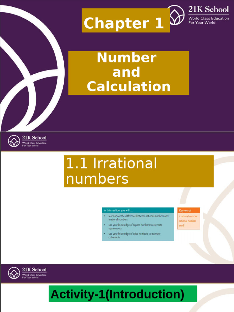 Chapter 1 Math | PDF