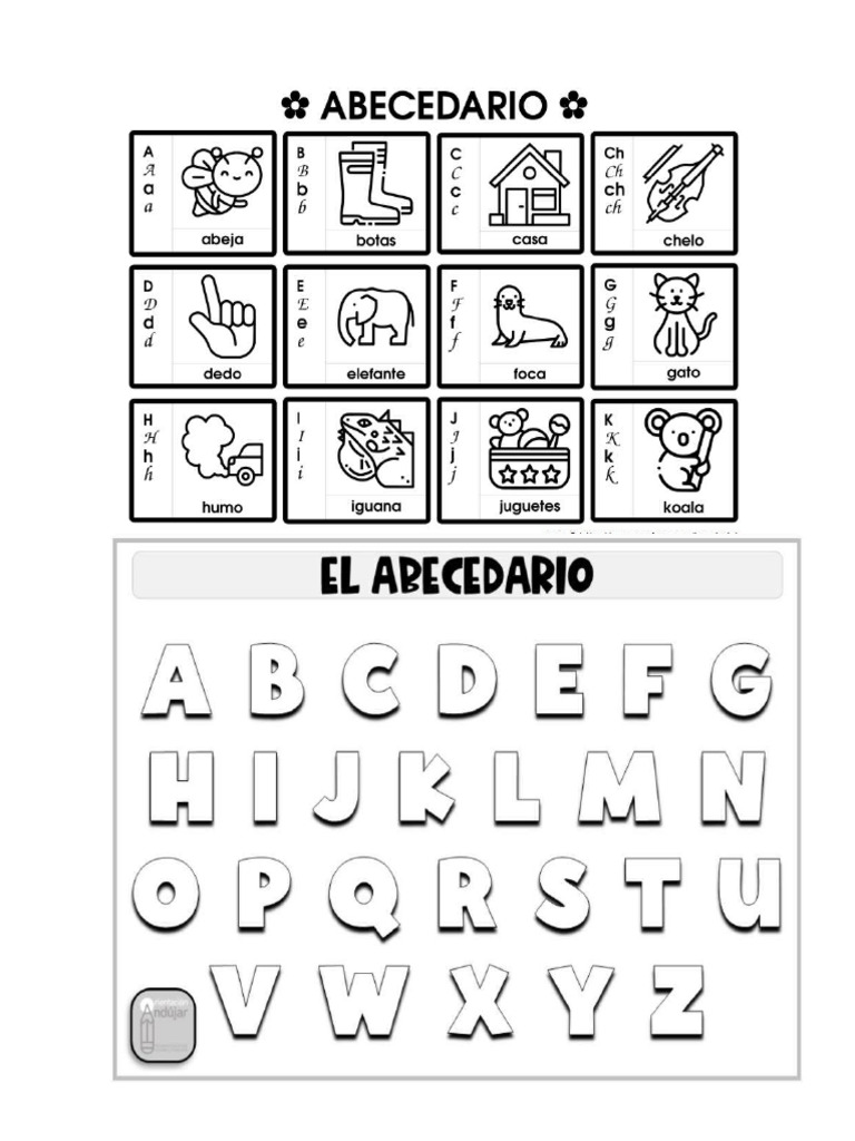Abecedario Reyden para Colorear | PDF