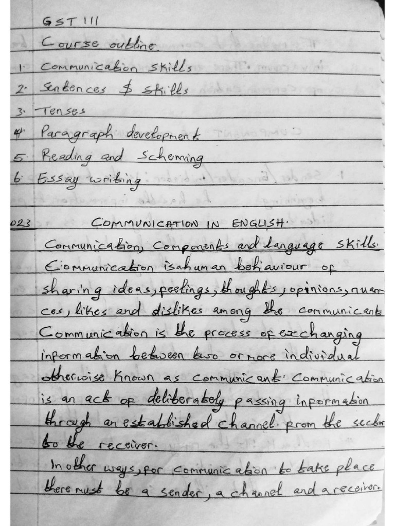 GST 111 (2023 Updated) File | PDF