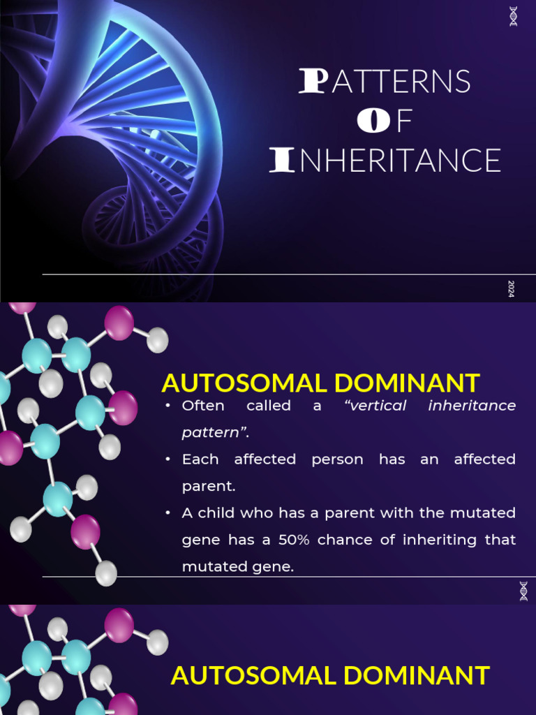 UNIT VI. PATTERNS OF INHERITANCE | PDF UNIT VI. PATTERNS OF INHERITANCE | PDF