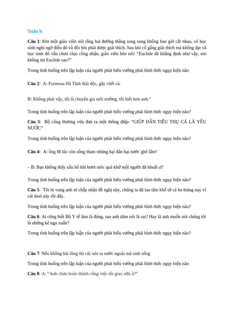 BT Chuong 4. Nguy Bien K Dap An | PDF