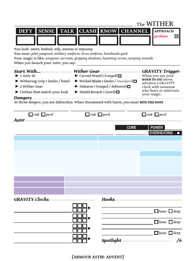 ArmourAstir Encore Sheets | PDF
