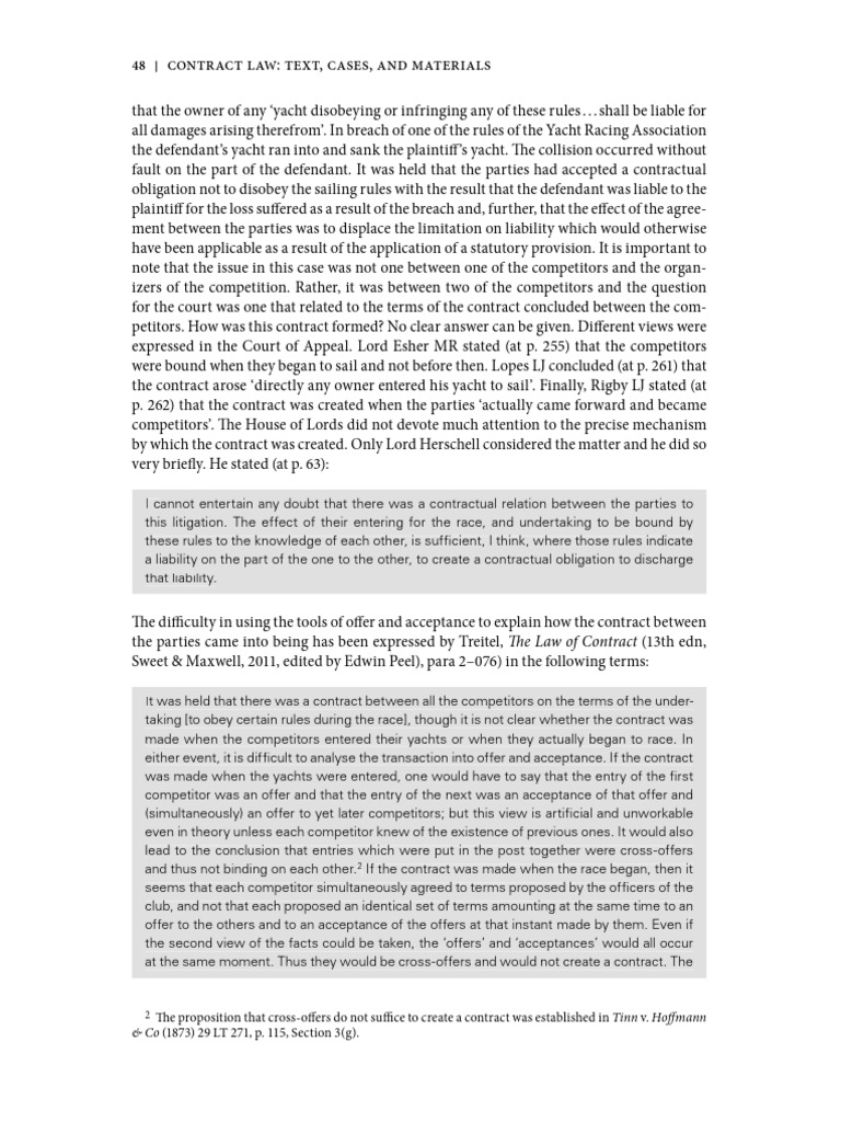 Contract Law - Text, Cases, and Materials (PDFDrive) - 87 | PDF | Legal ...