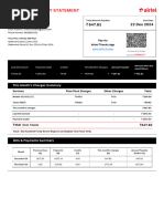 Airtel Recharge Receipt | PDF | Invoice | Payments