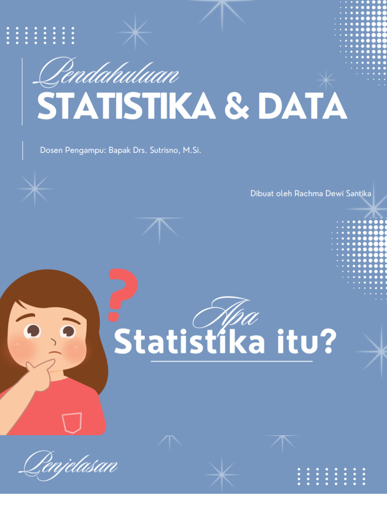 Pengantar Statistika dan Data Analisis | PDF