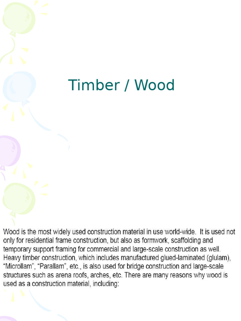 Timbe Wood | PDF