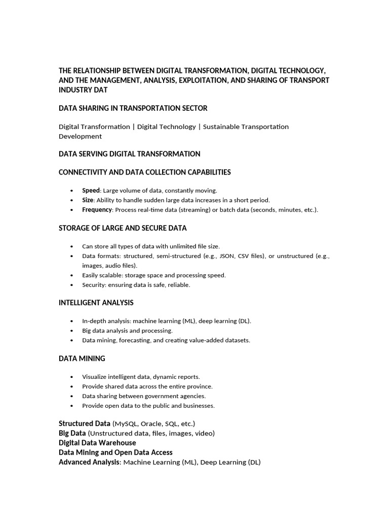 Building A Transport Infrastructure Management Sys | PDF | Road ...