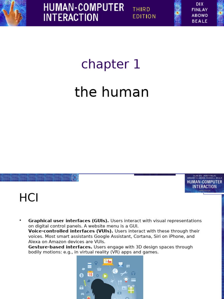 E3 - Cjhpater 1-Human Computer Interaction | PDF | Window (Computing) | Cursor (User Interface)