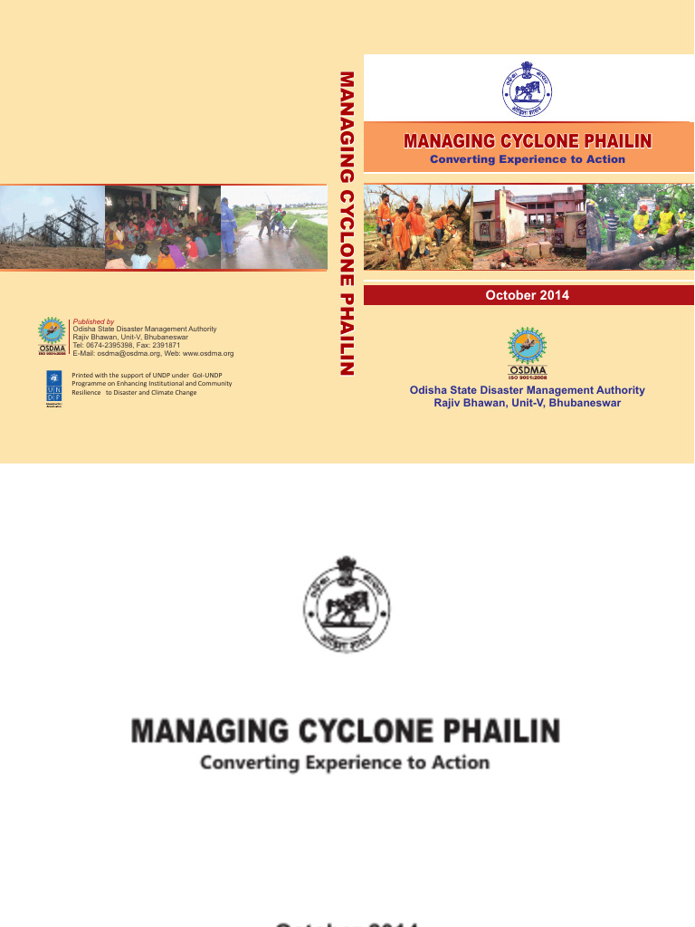 OSDMA Phailin Book Final1 | PDF