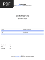 Circle Theorems Save My Exam | PDF | Circle | Elementary Mathematics